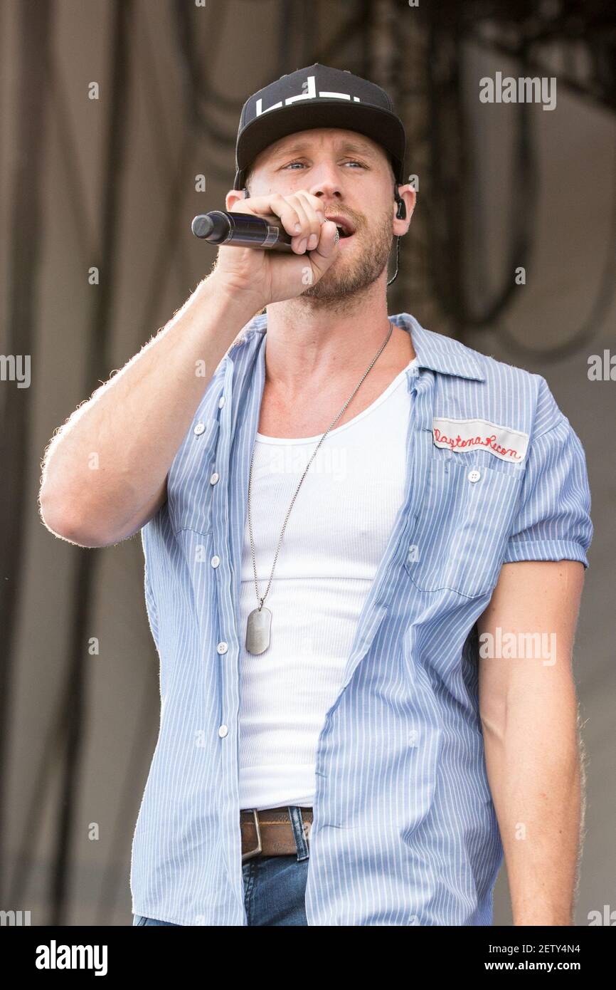Chase Rice during Country LakeShake Music Festival on June 25, 2017, at ...