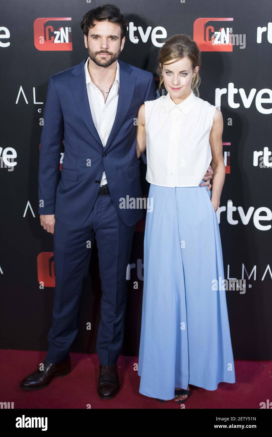 Jon Arias and Alba Rivas attends to 20th anniversary of TV programme ...