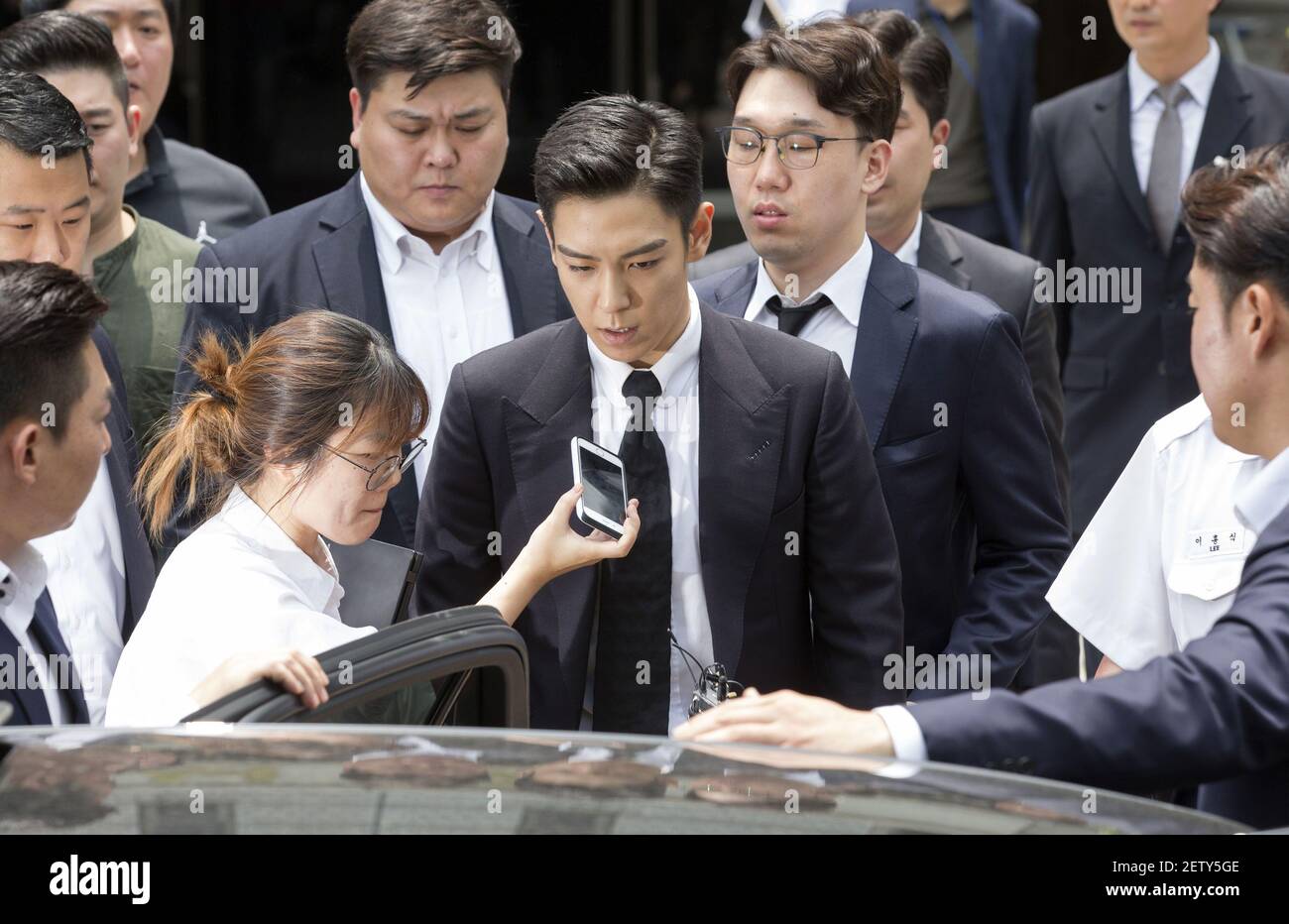 29 June 2017 - Seoul, South Korea : South Korean rapper T.O.P (Real ...