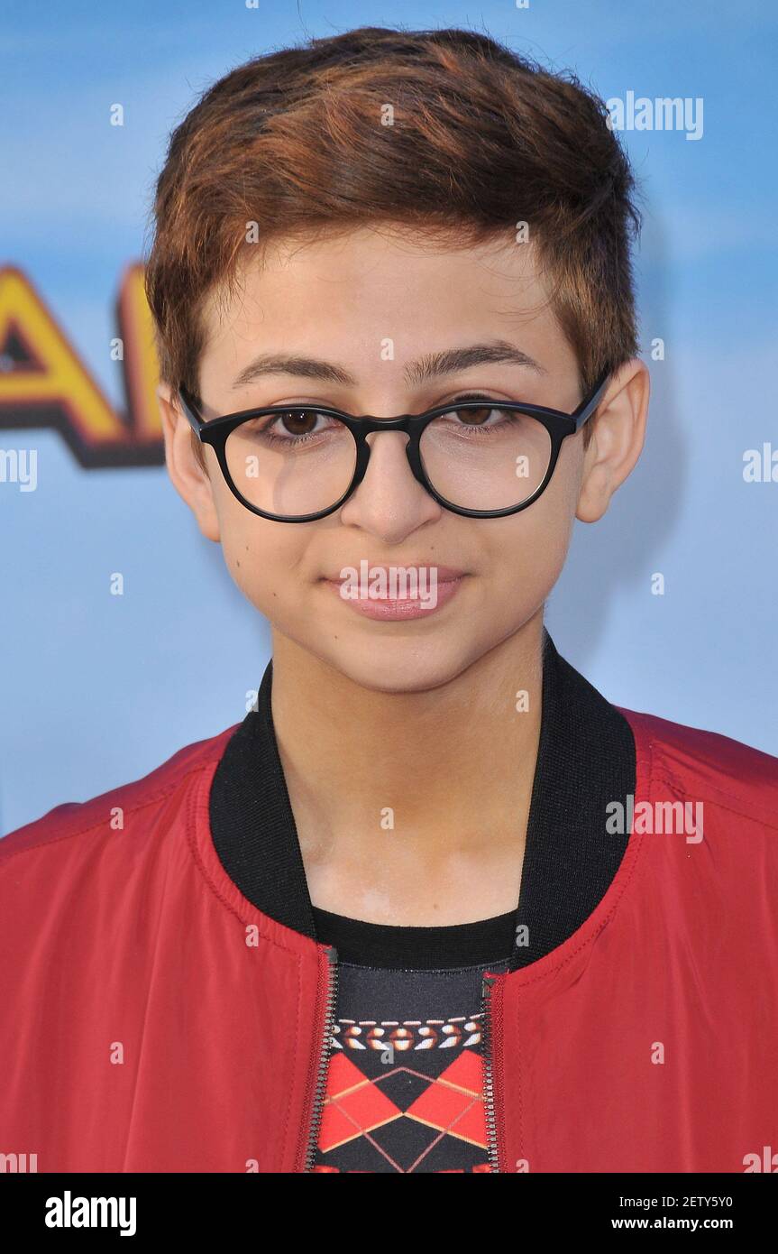 J.J. Totah arrives at the "Spider-Man: Homecoming" Los Angeles Premiere ...