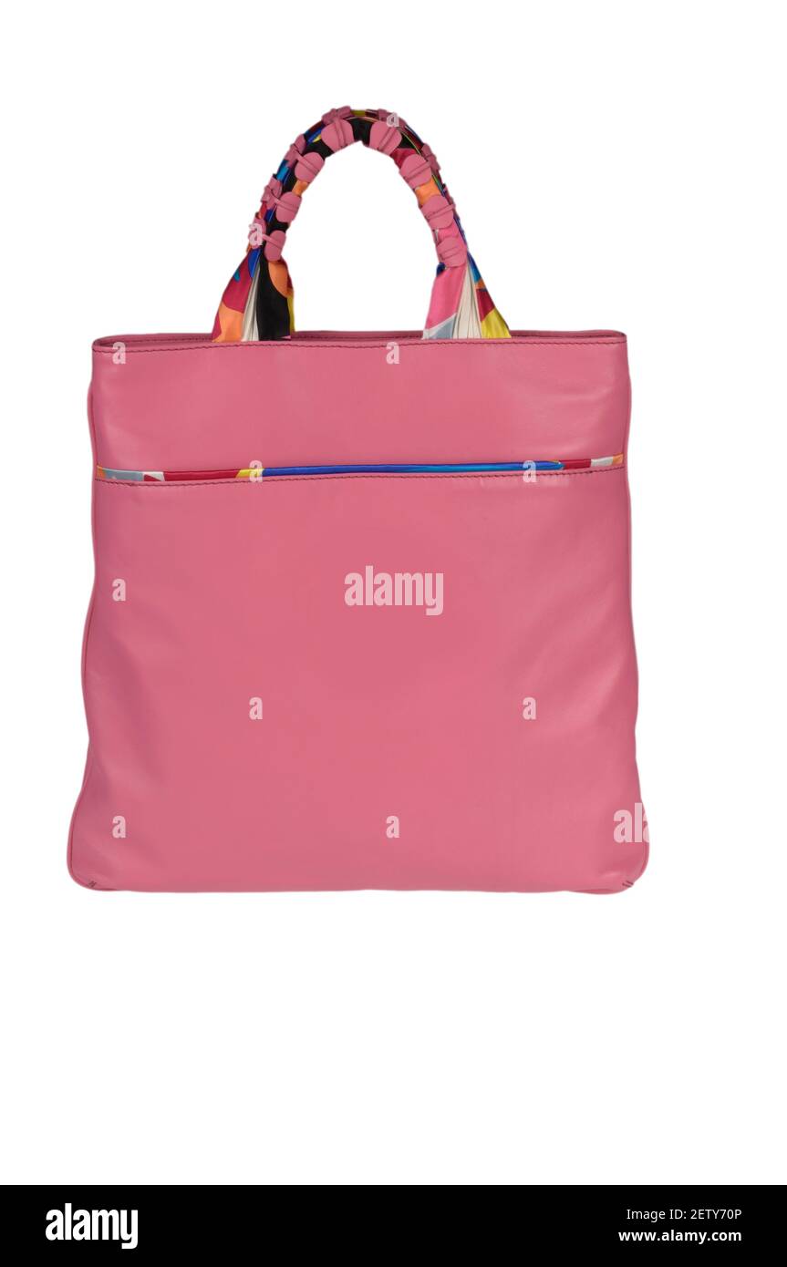 Fashionable and stylish walking handbag for woman. Studio shoot Stock ...