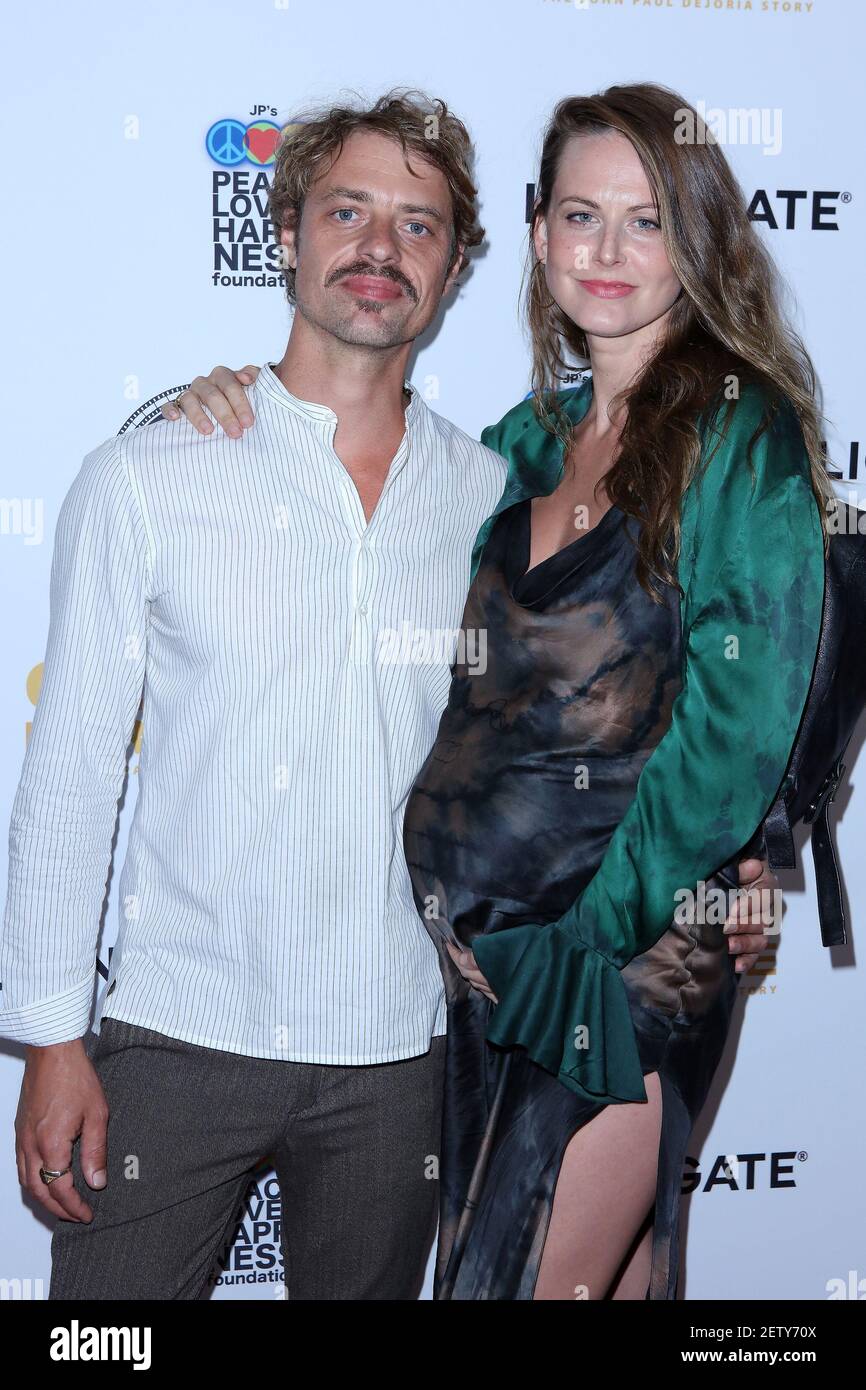 Orpheo McCord, Rachel Kolar attend the Los Angeles Premiere "Good ...