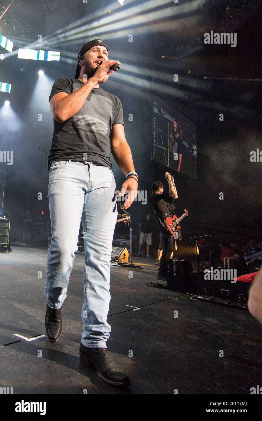 Luke Bryan during Summerfest Music Festival at Henry Maier Festival ...
