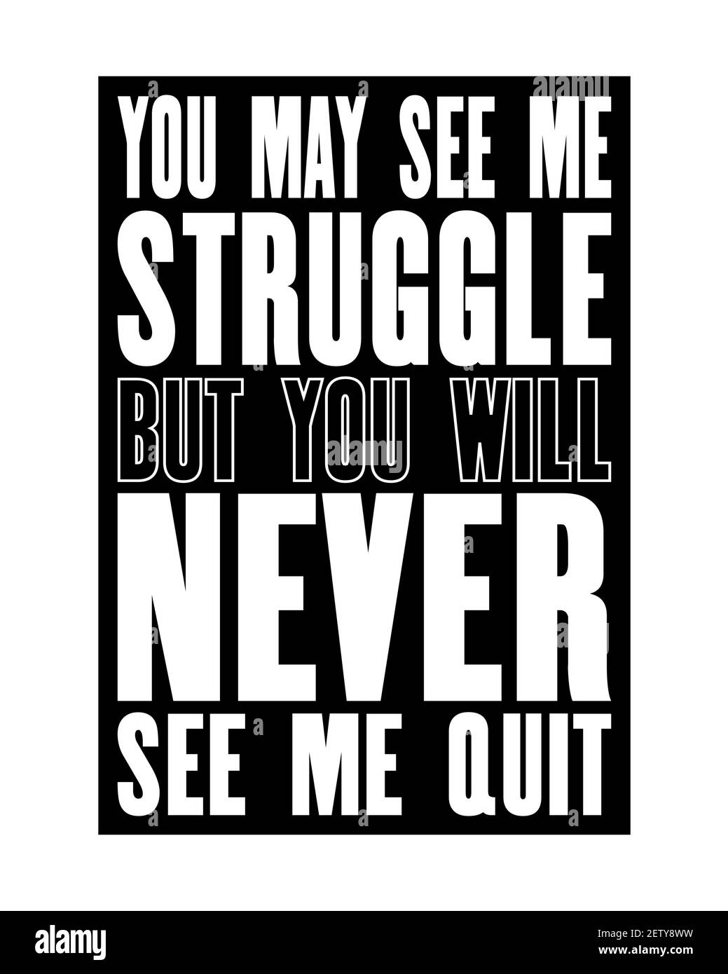 Personal struggle Stock Vector Images - Alamy