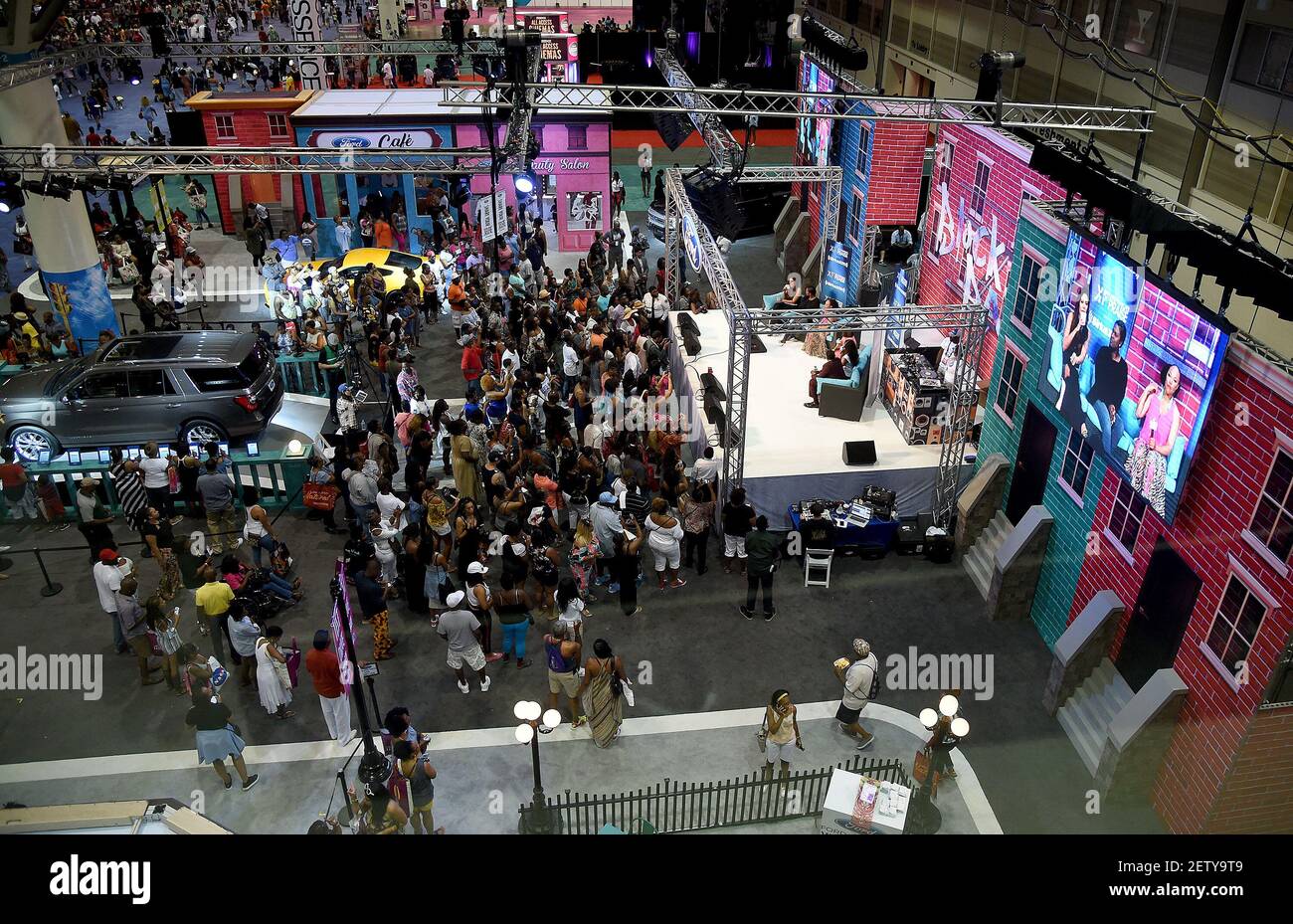NEW ORLEANS - JULY 2: Activities at the Ford Motor Company booth during ...