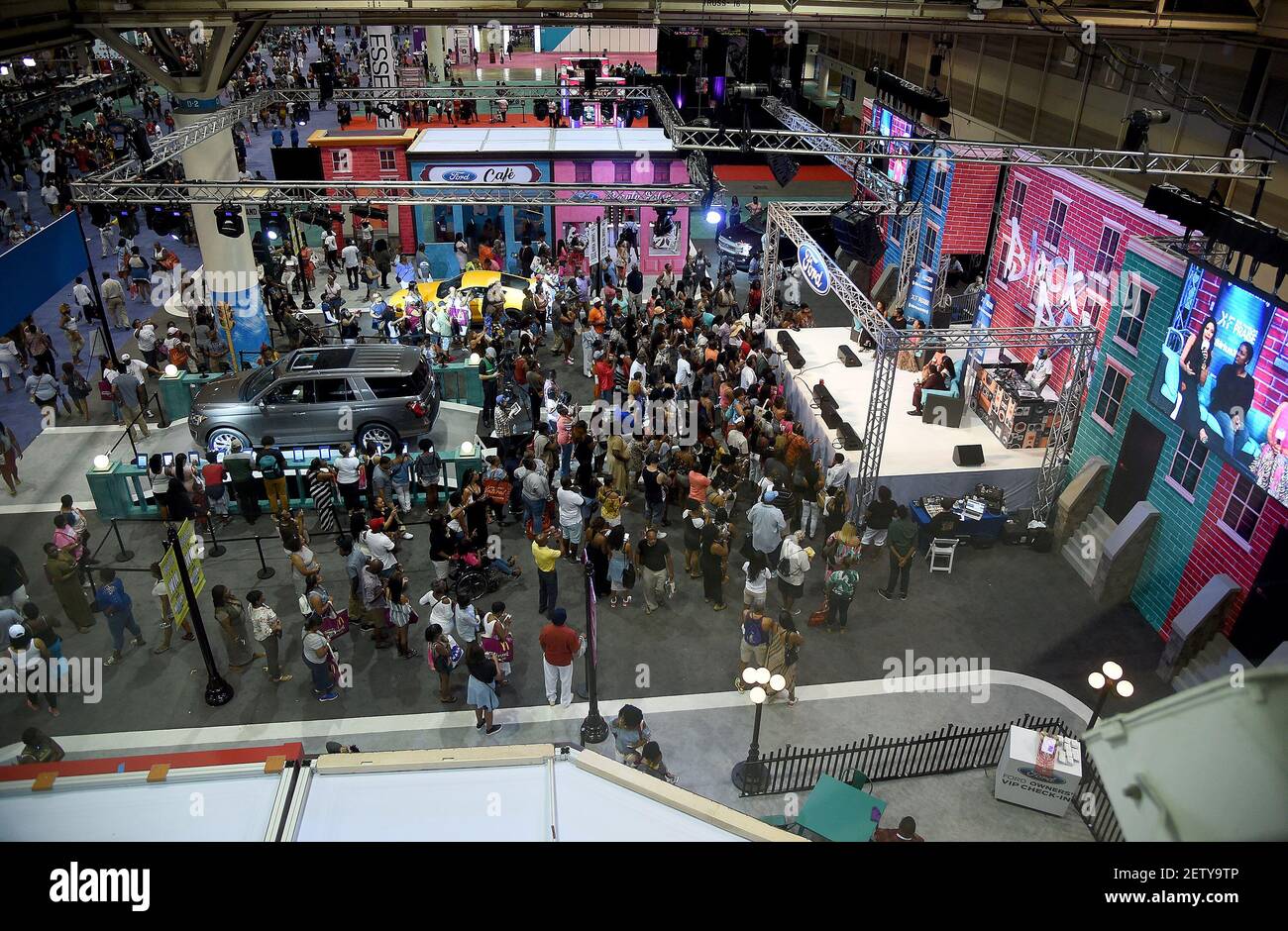 NEW ORLEANS - JULY 2: Activities at the Ford Motor Company booth during ...