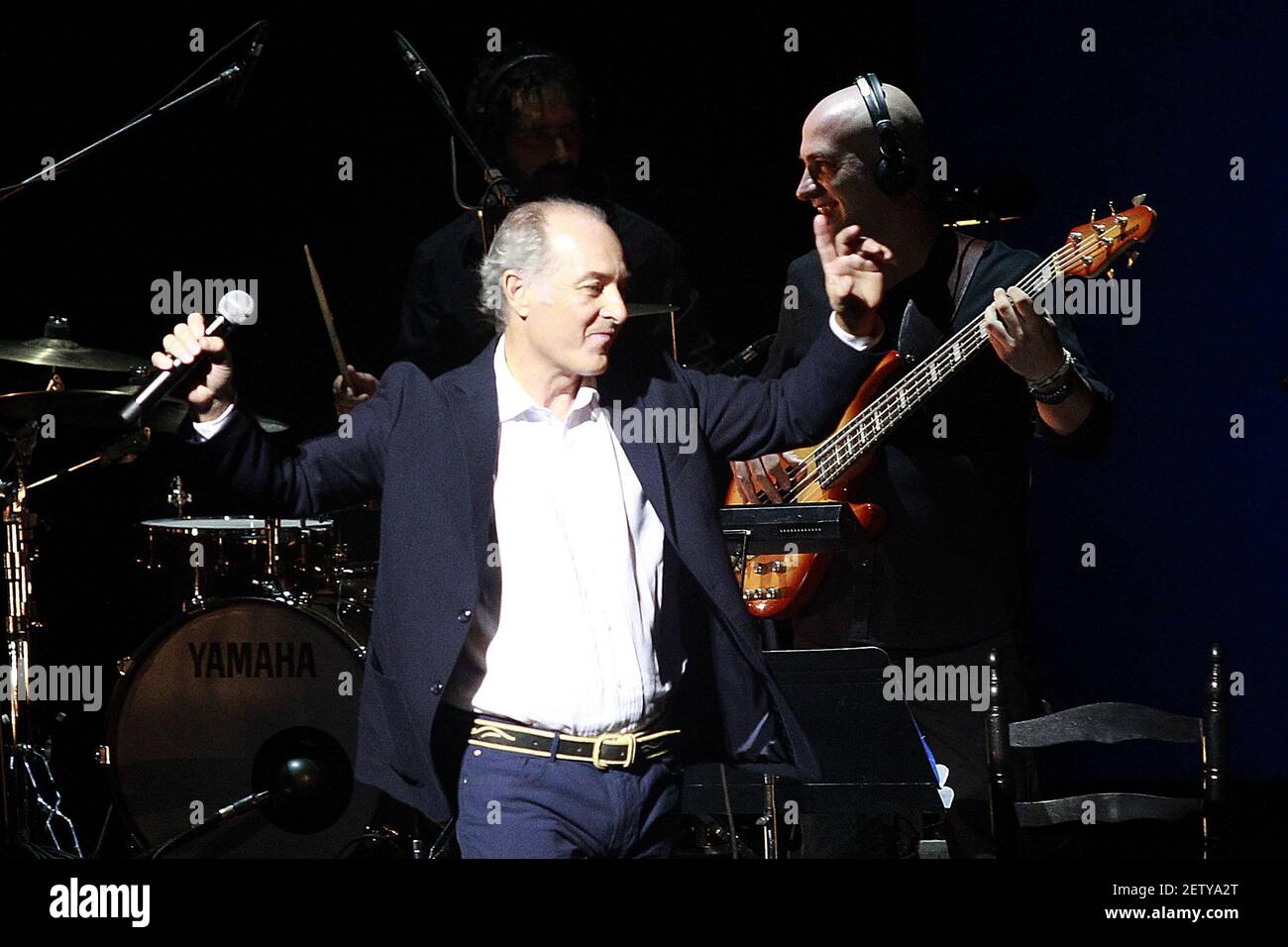 Spanish singer Jose Manuel Soto in concert. July 2, 2017. (Photo by ...