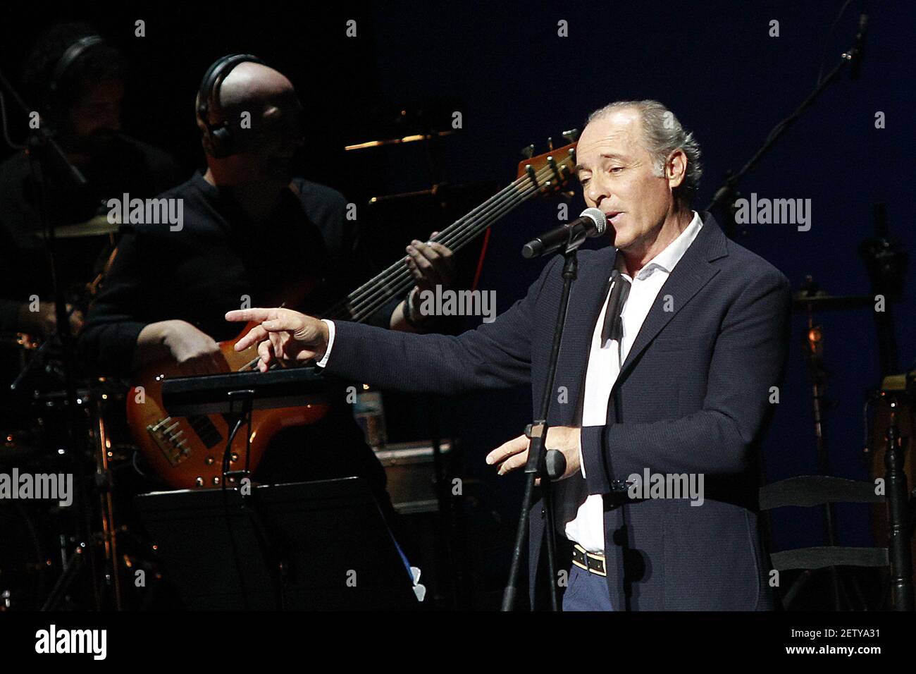 Spanish singer Jose Manuel Soto in concert. July 2, 2017. (Photo by ...