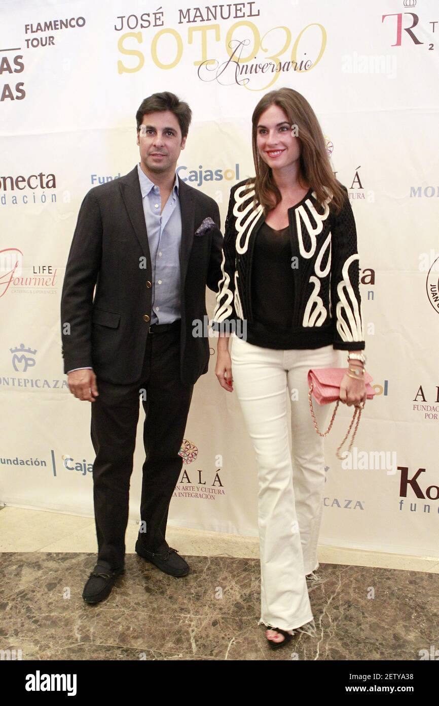 Spanish bullfighter Francisco Rivera Ordonez and his wife Lourdes ...