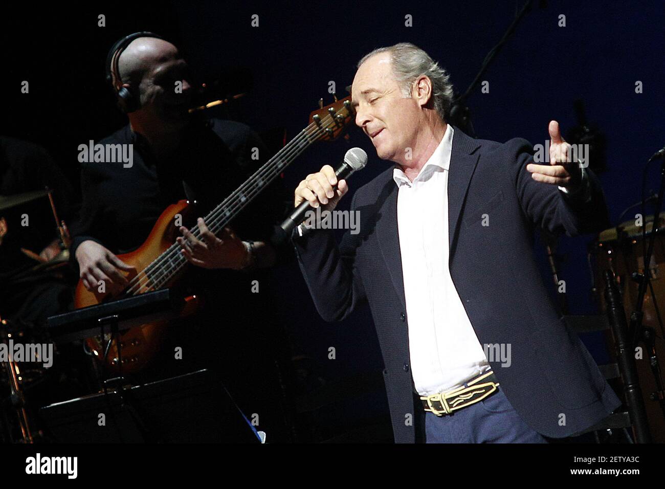 Spanish singer Jose Manuel Soto in concert. July 2, 2017. (Photo by ...
