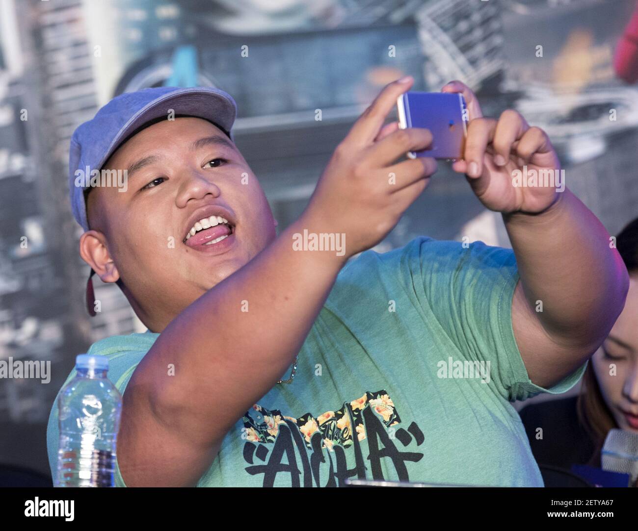 3 July 2017 - Seoul, South Korea : Actor Jacob Batalon, attends press ...
