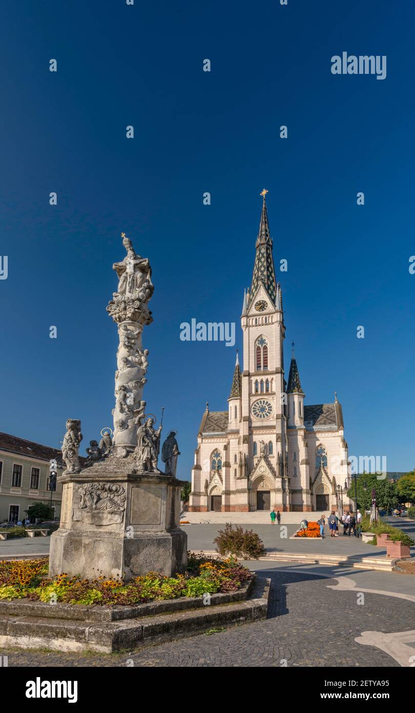 Pedestrian zone square of the holy trinity hi-res stock photography and ...