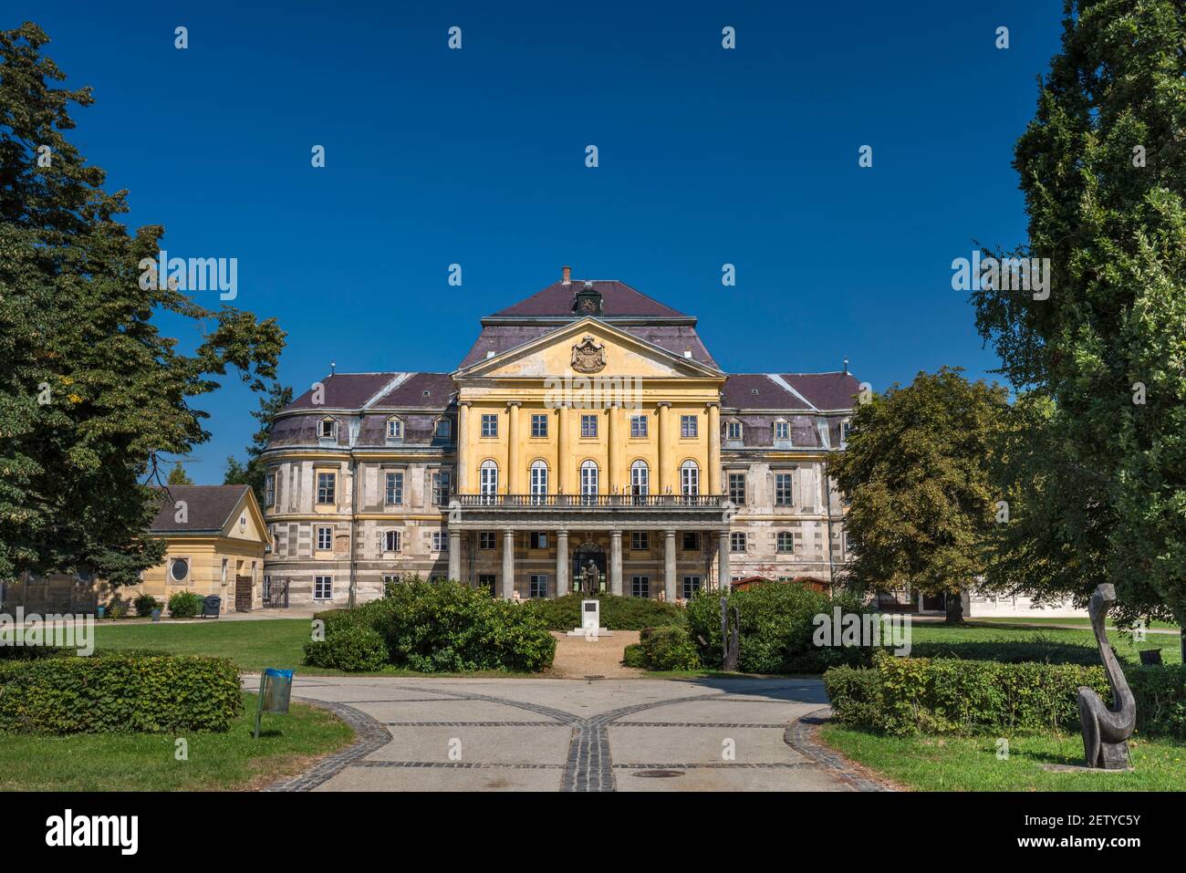 Batthyany Manor in Kormend, Western Transdanubia, Hungary, Central ...