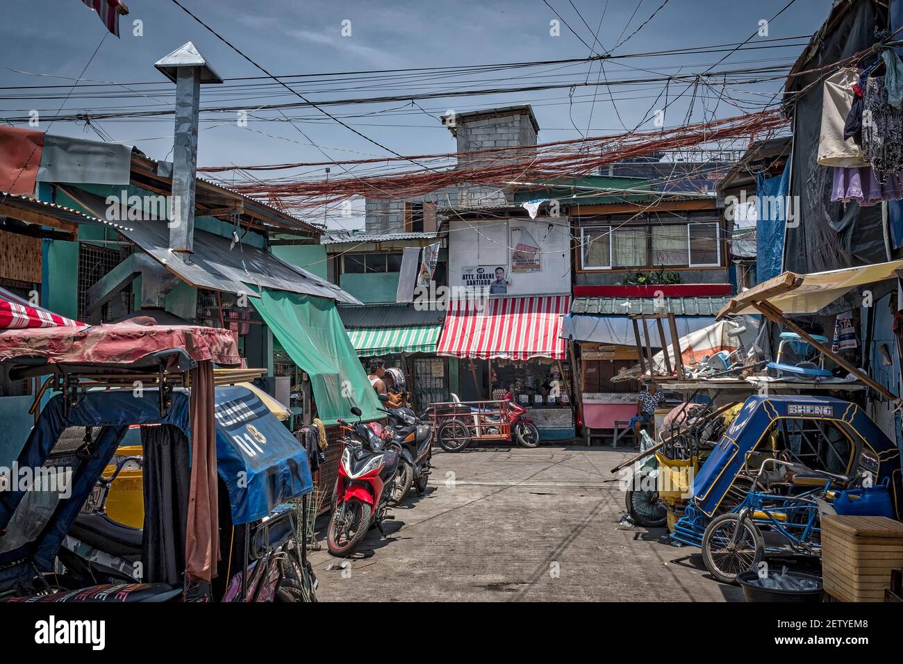 Tondo, district, slum, bidonville, Manila, Philippines Stock Photo - Alamy