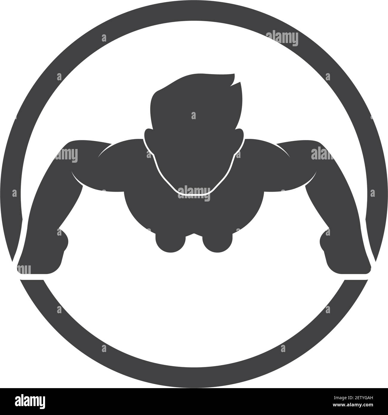 Pushup Vector Vectors High Resolution Stock Photography and Images - Alamy