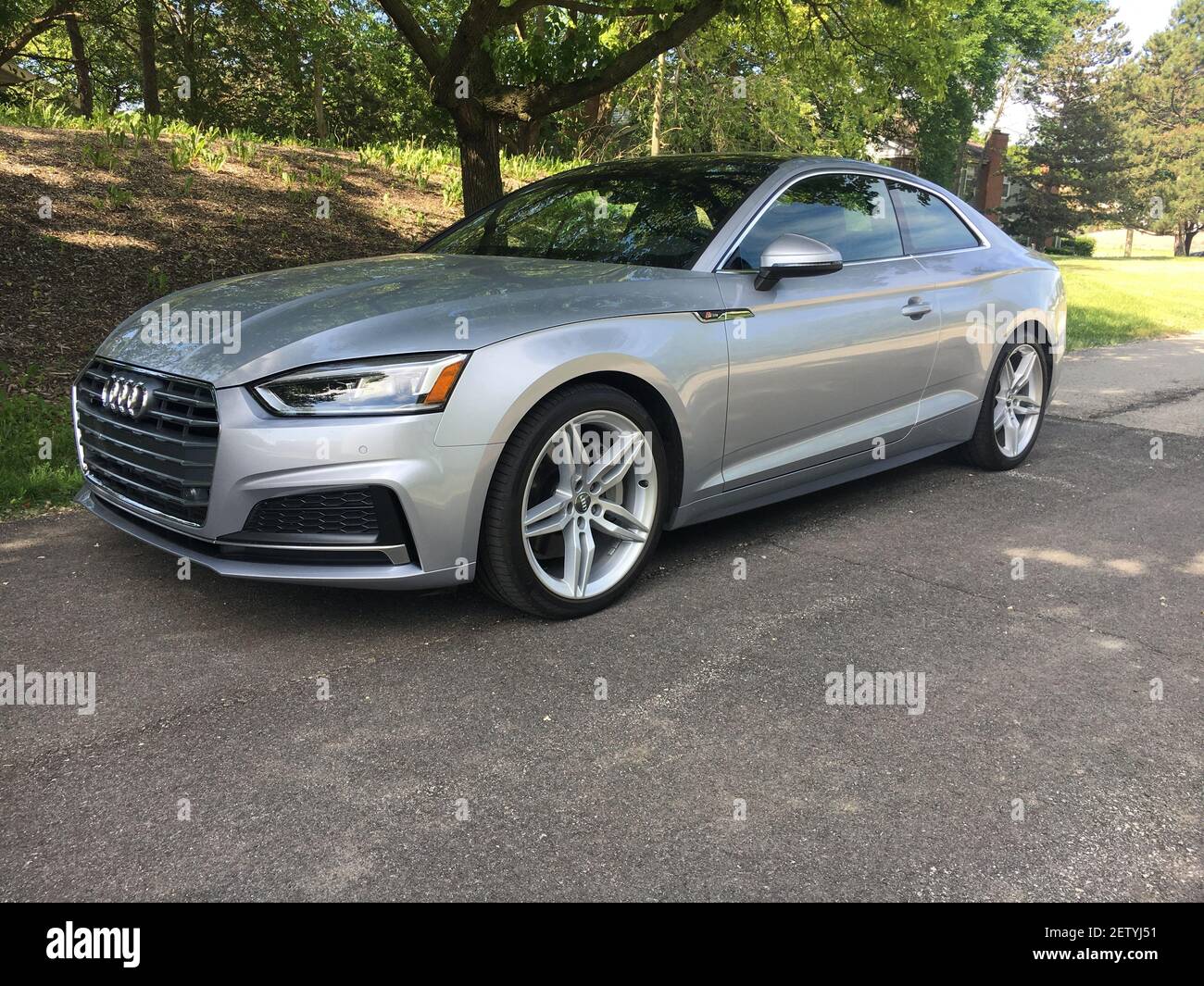 Redesigned for 2018, the second-generation Audi A5 Coupe uses a 2-liter ...