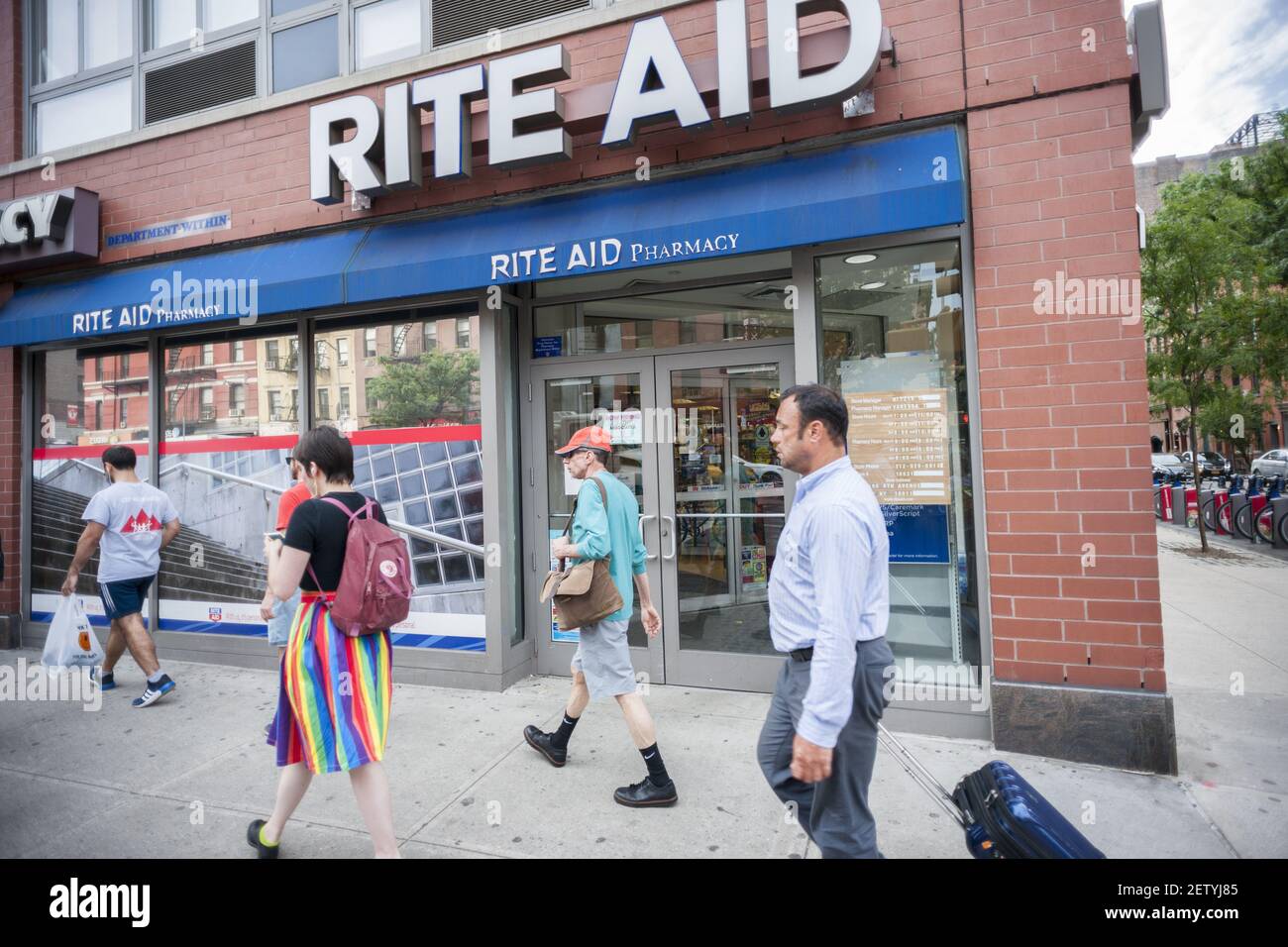 A store in the Rite Aid drugstore chain in New York on Thursday, July 6 ...
