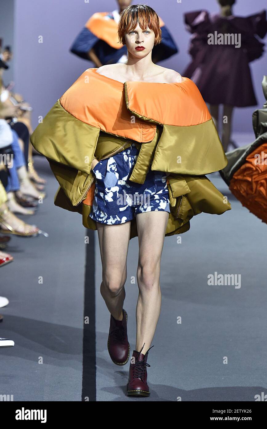 Willy Morsch on the runway during the Viktor & Rolf Paris Haute Couture ...