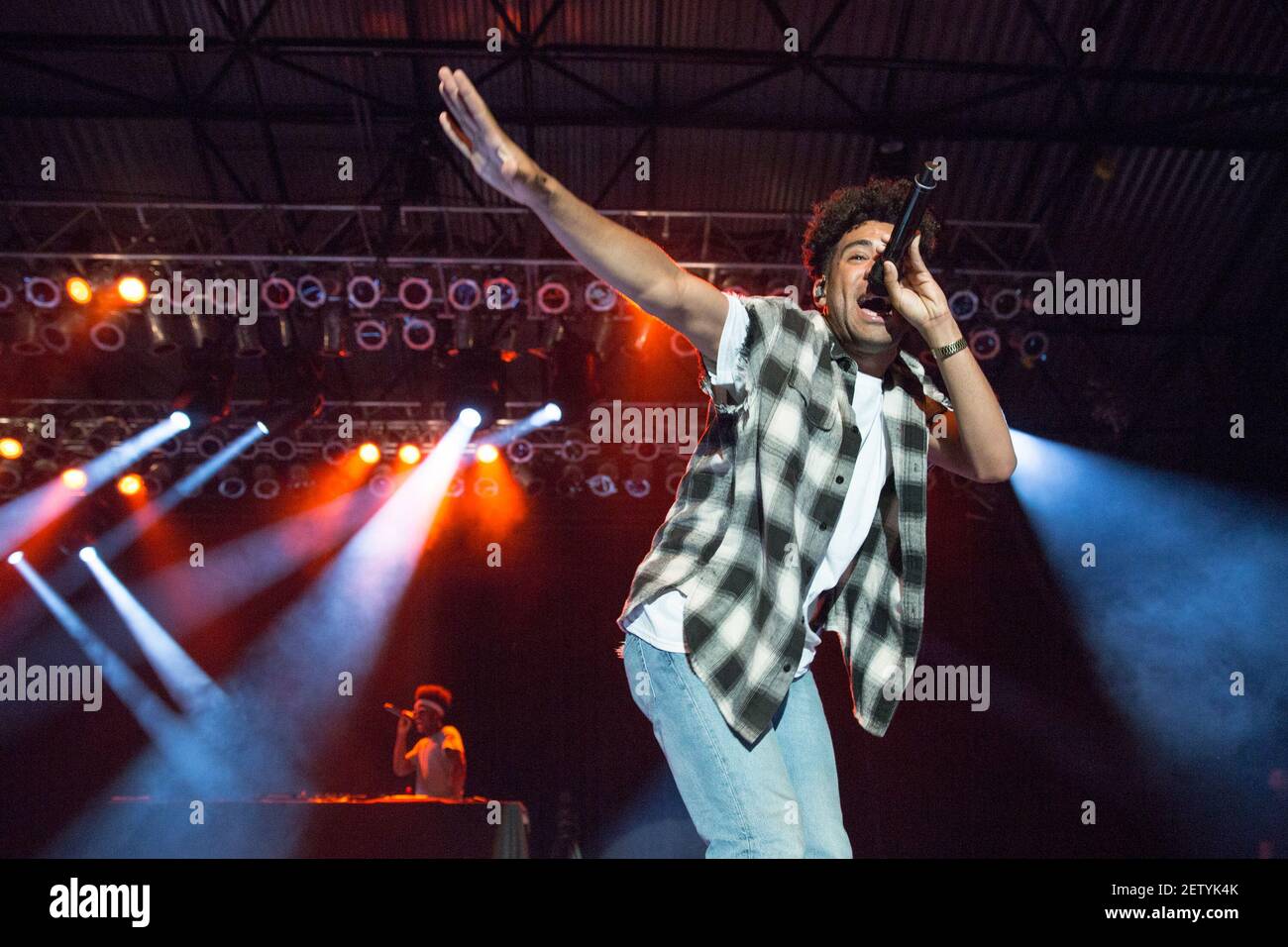 DJ Superduper Brick (Justin Brick Howze) and singer Kyle (Kyle Thomas ...