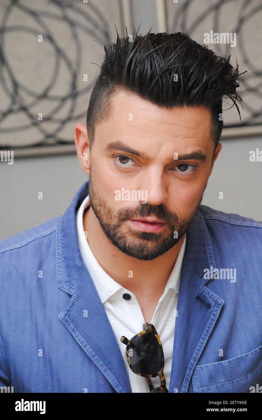 Dominic Edward Cooper at the Hollywood Foreign Press Association press ...
