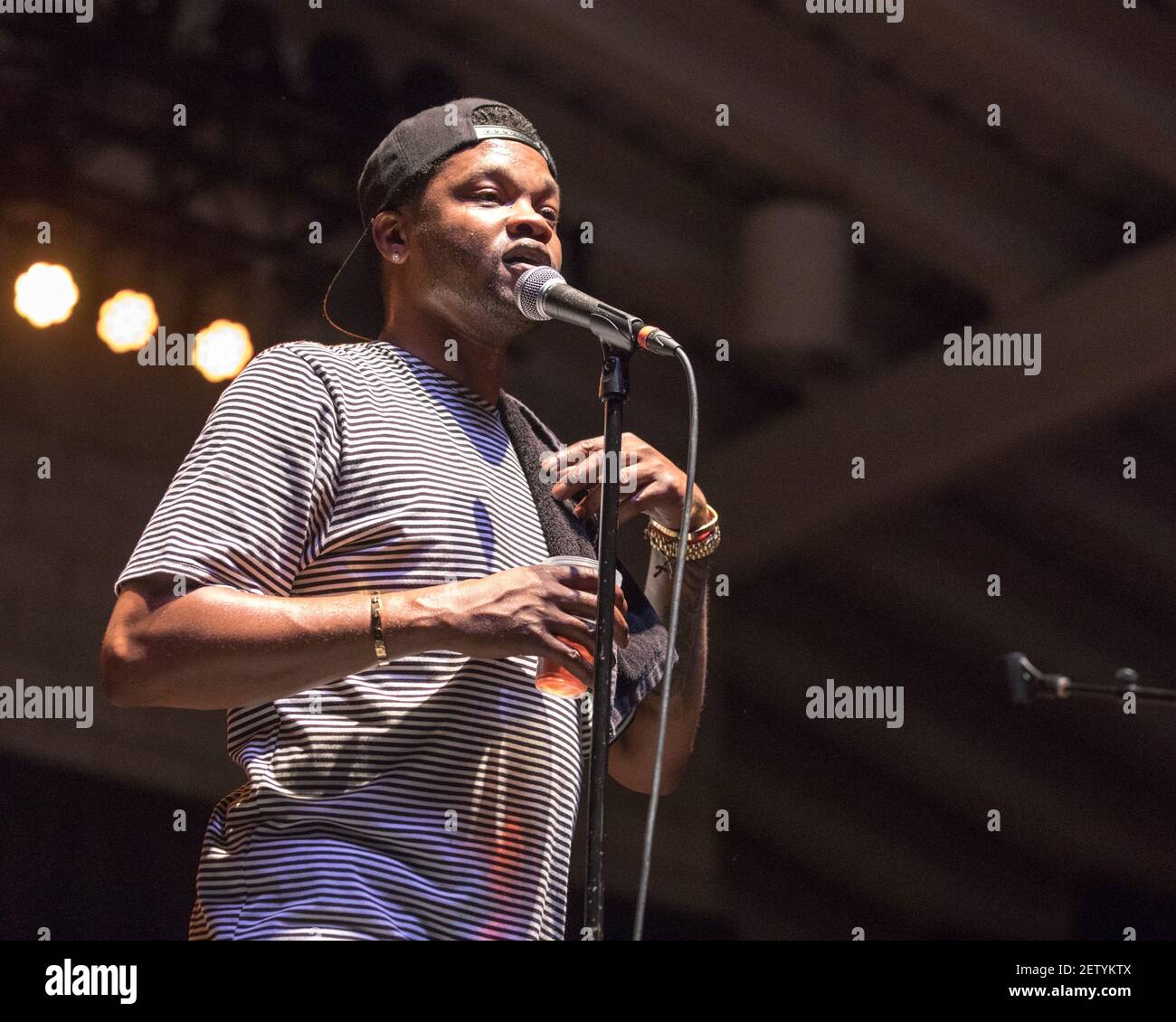 BJ The Chicago Kid (Bryan James Sledge) during Summerfest Music ...