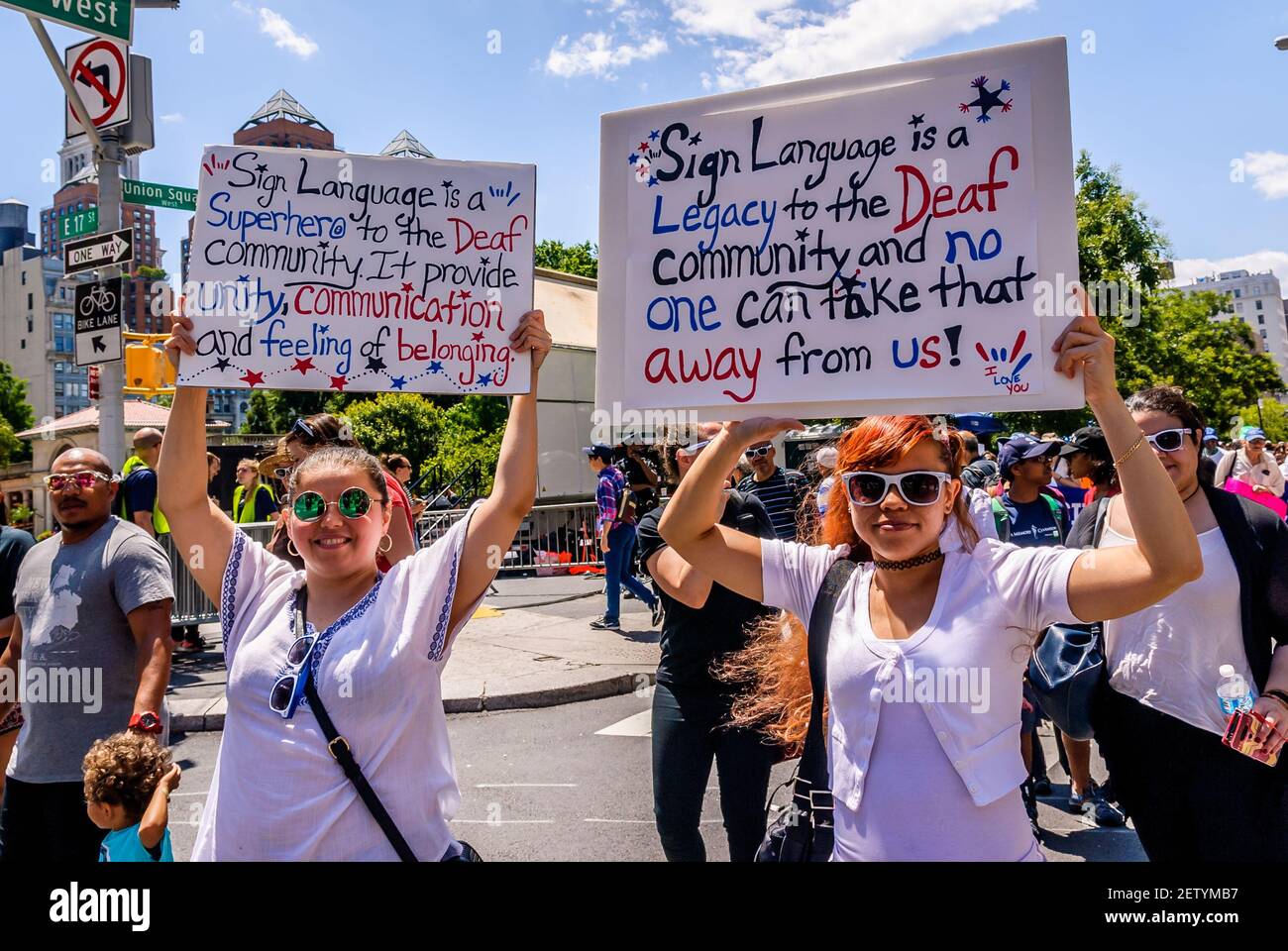 New York celebrated the third annual Disability Pride with a colorful ...