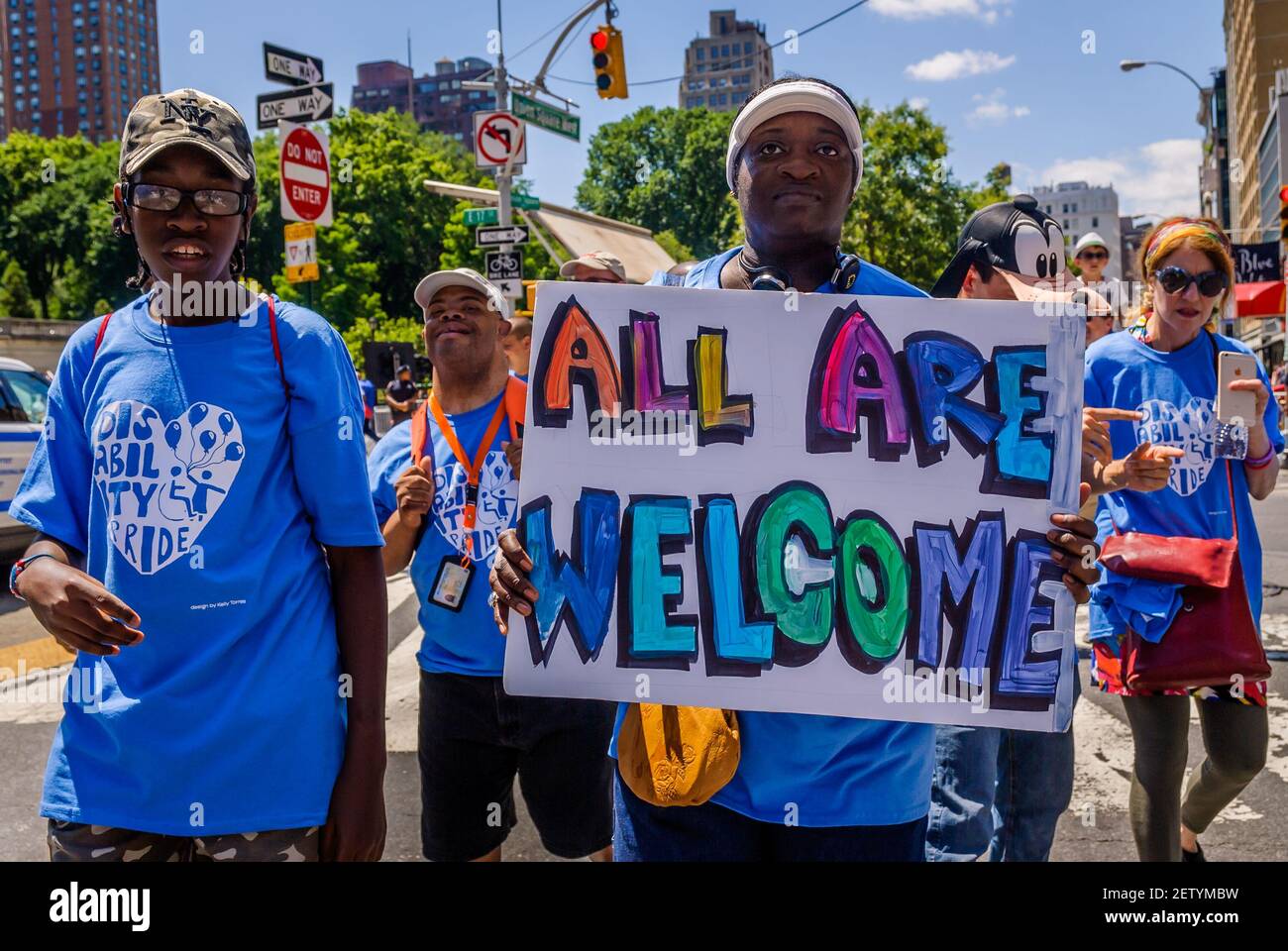 New York celebrated the third annual Disability Pride with a colorful ...