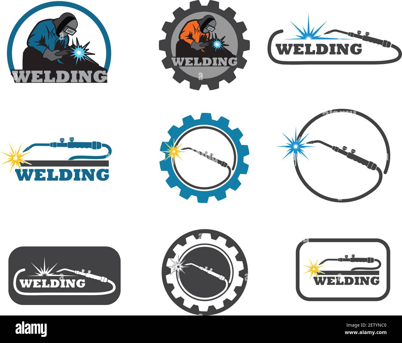 Mig welding Cut Out Stock Images & Pictures - Alamy