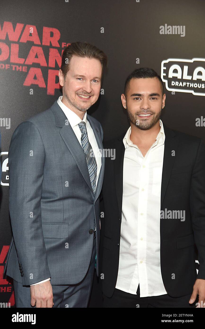 Director Matt Reeves & Gabriel Chavarria attends the "War for the ...