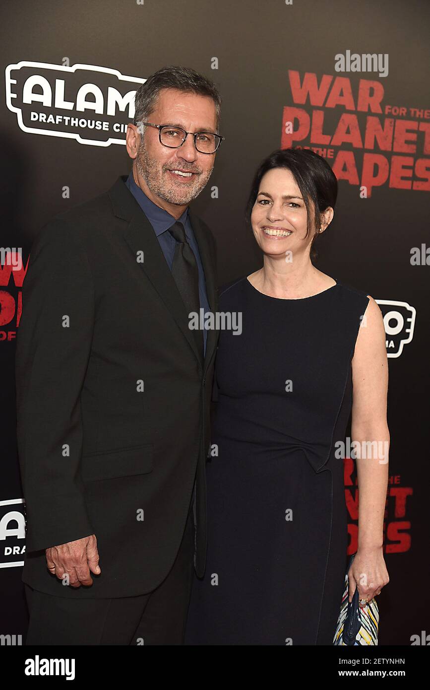 producers Rick Jaffa and Amanda Silver attends the "War for the Planet ...