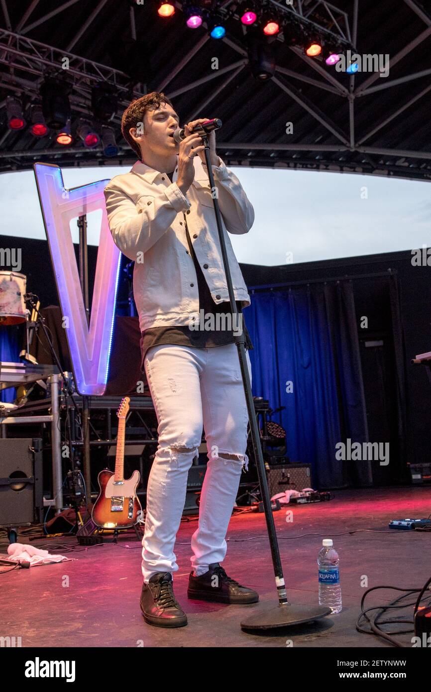 Ari Staprans Leff of Lauv during Summerfest Music Festival at Henry ...