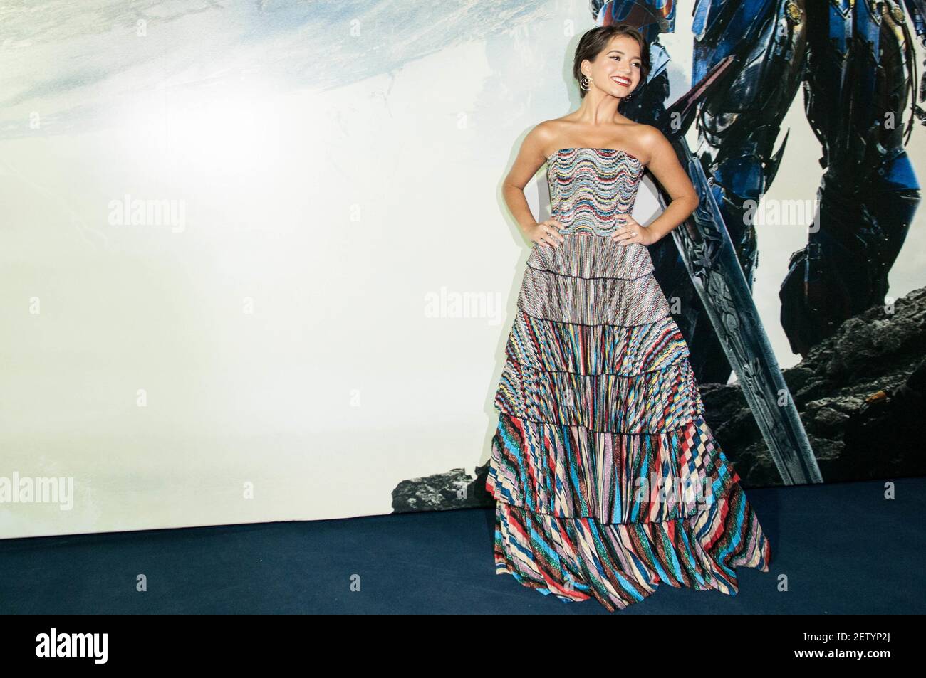 Isabela Moner during the photo call for Transformers: The Last Knight ...