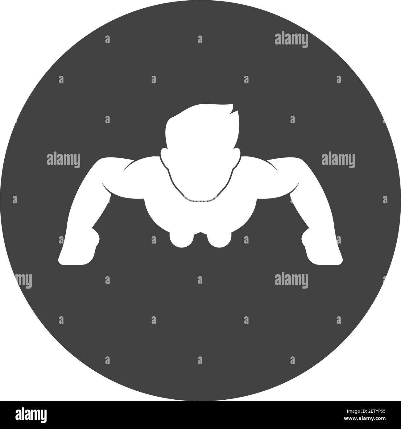 Pushup Vector Vectors High Resolution Stock Photography and Images - Alamy