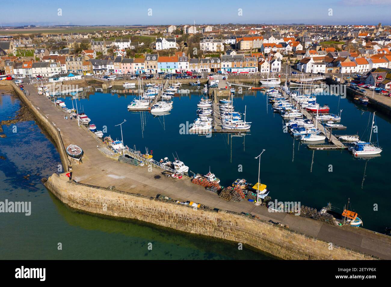 Drone anstruther hi-res stock photography and images - Alamy