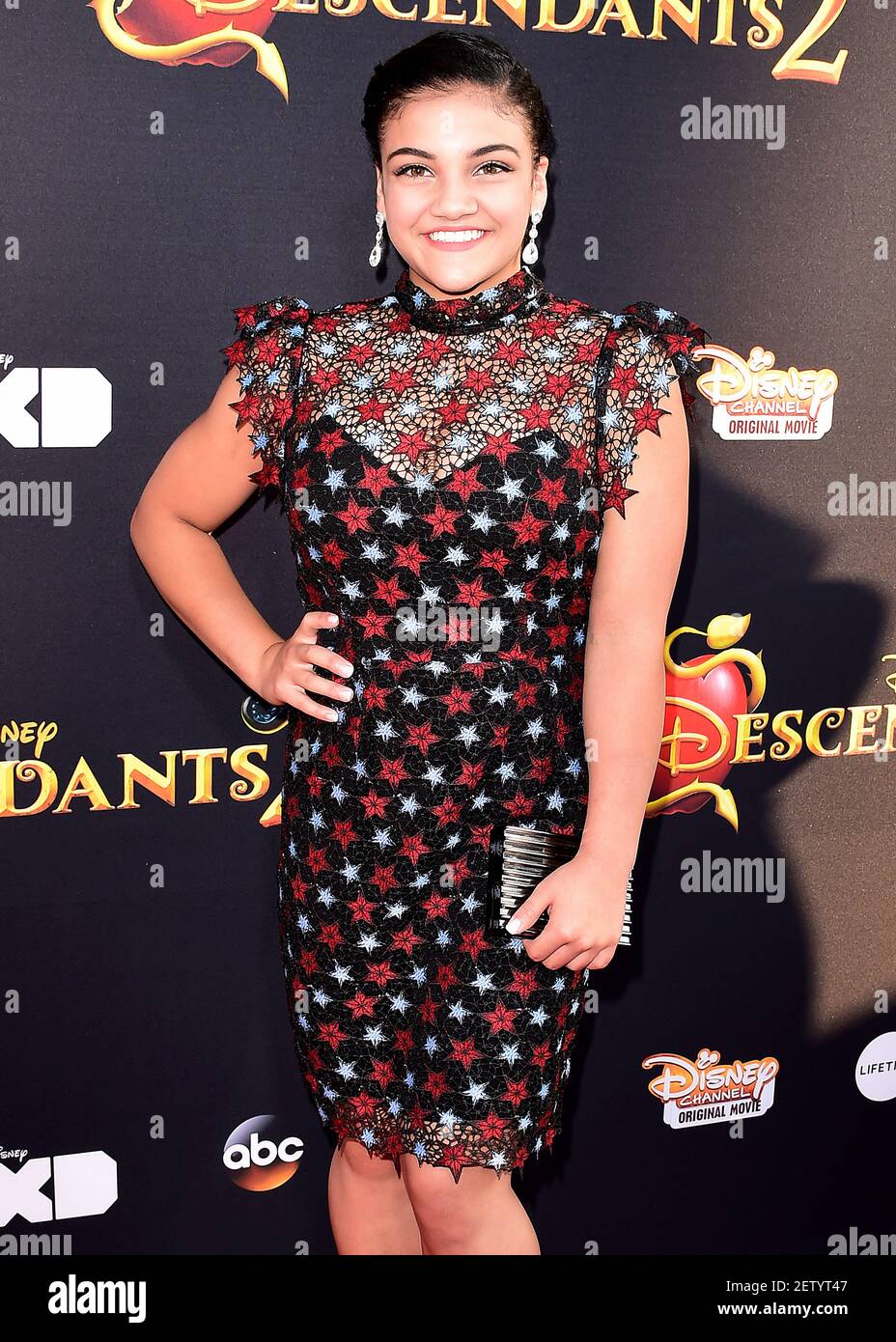 HOLLYWOOD, CA - JULY 12: Laurie Hernandez at the premiere of Disney ...