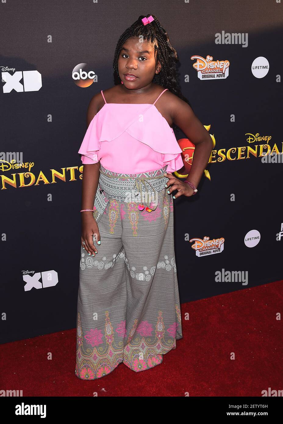 HOLLYWOOD, CA - JULY 12: Trinitee Stokes at the premiere of Disney ...