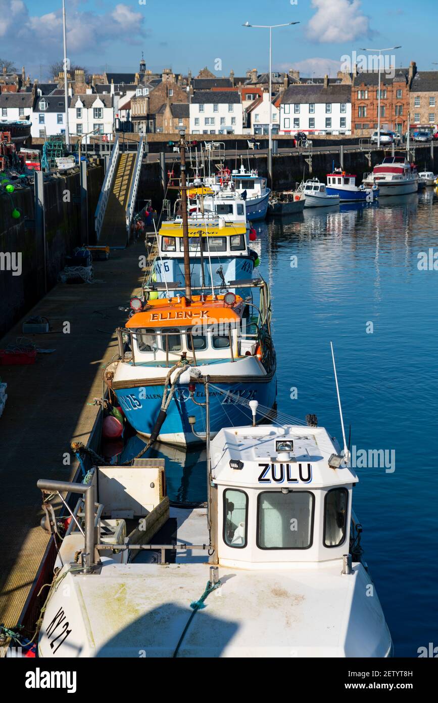 East neuk of fife anstruther hi-res stock photography and images - Alamy