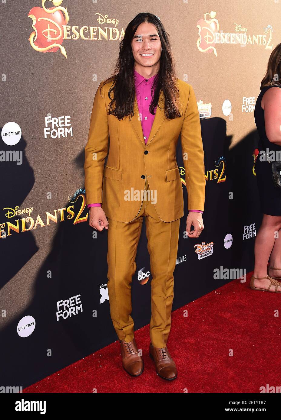 HOLLYWOOD, CA - JULY 12: Booboo Stewart at the premiere of Disney ...