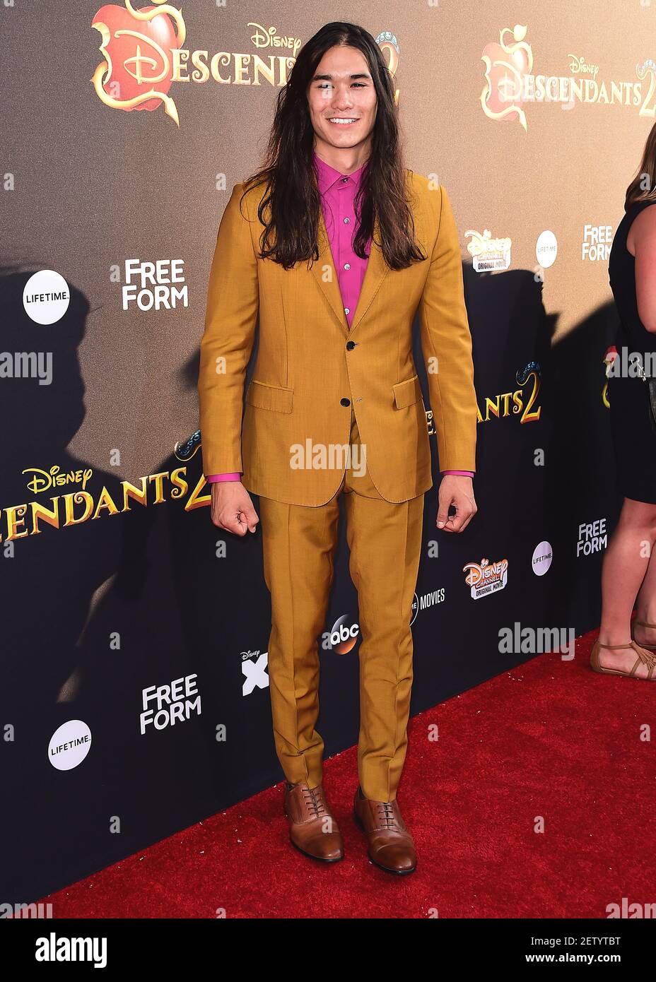 HOLLYWOOD, CA - JULY 12: Booboo Stewart at the premiere of Disney ...