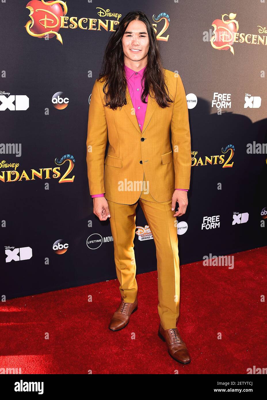 HOLLYWOOD, CA - JULY 12: Booboo Stewart at the premiere of Disney ...