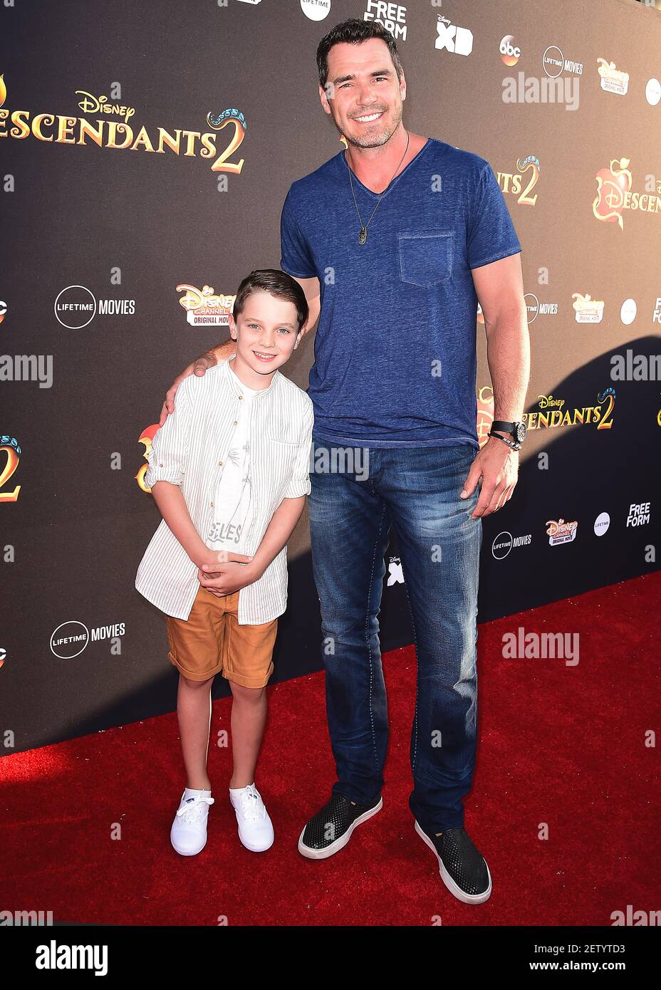 HOLLYWOOD, CA - JULY 12: Dan Payne at the premiere of Disney Channel's ...