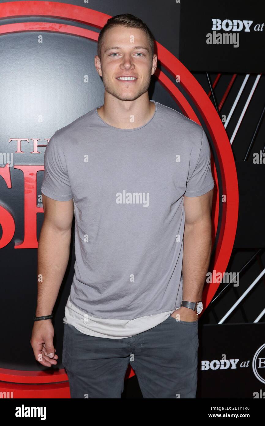American Football Player Christian McCaffrey at the BODY at ESPYS held ...