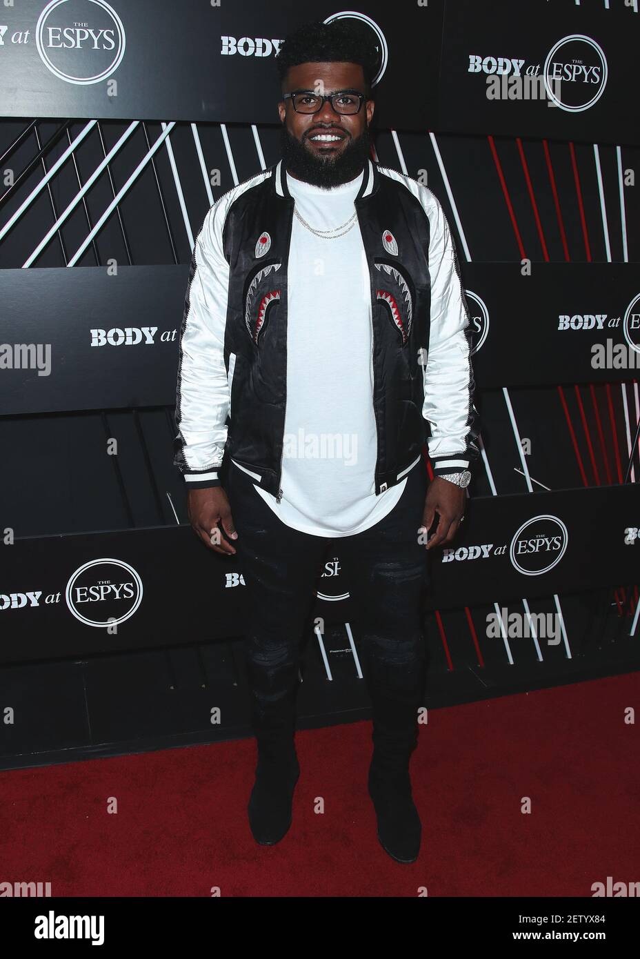HOLLYWOOD, CA - JULY 12: Ezekiel Elliott at the BODY At The ESPYS Pre ...