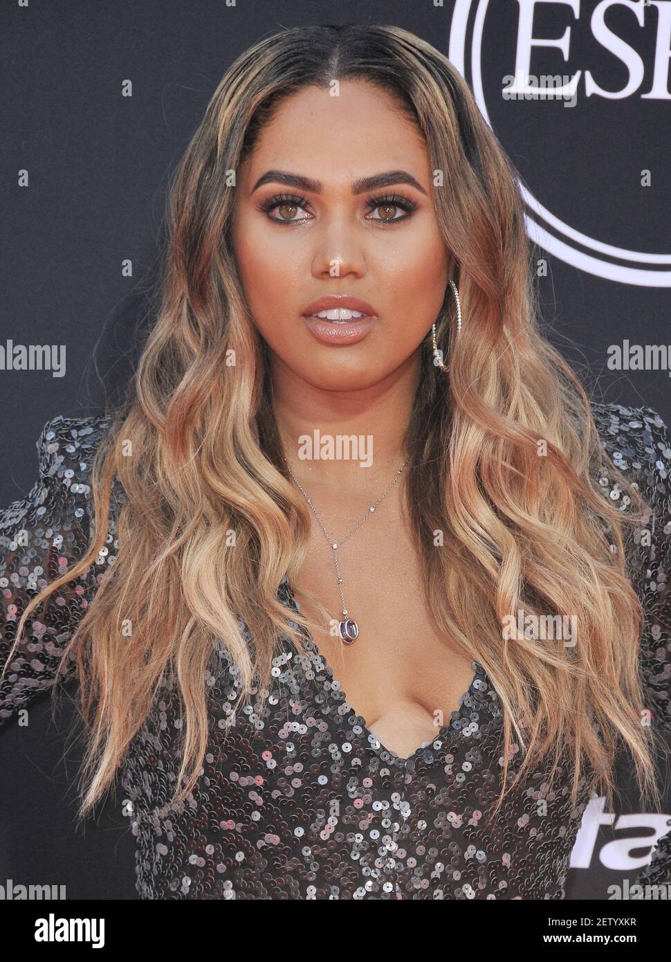 Ayesha Curry arrives at The 2017 ESPYS held at the Microsoft Theater in ...