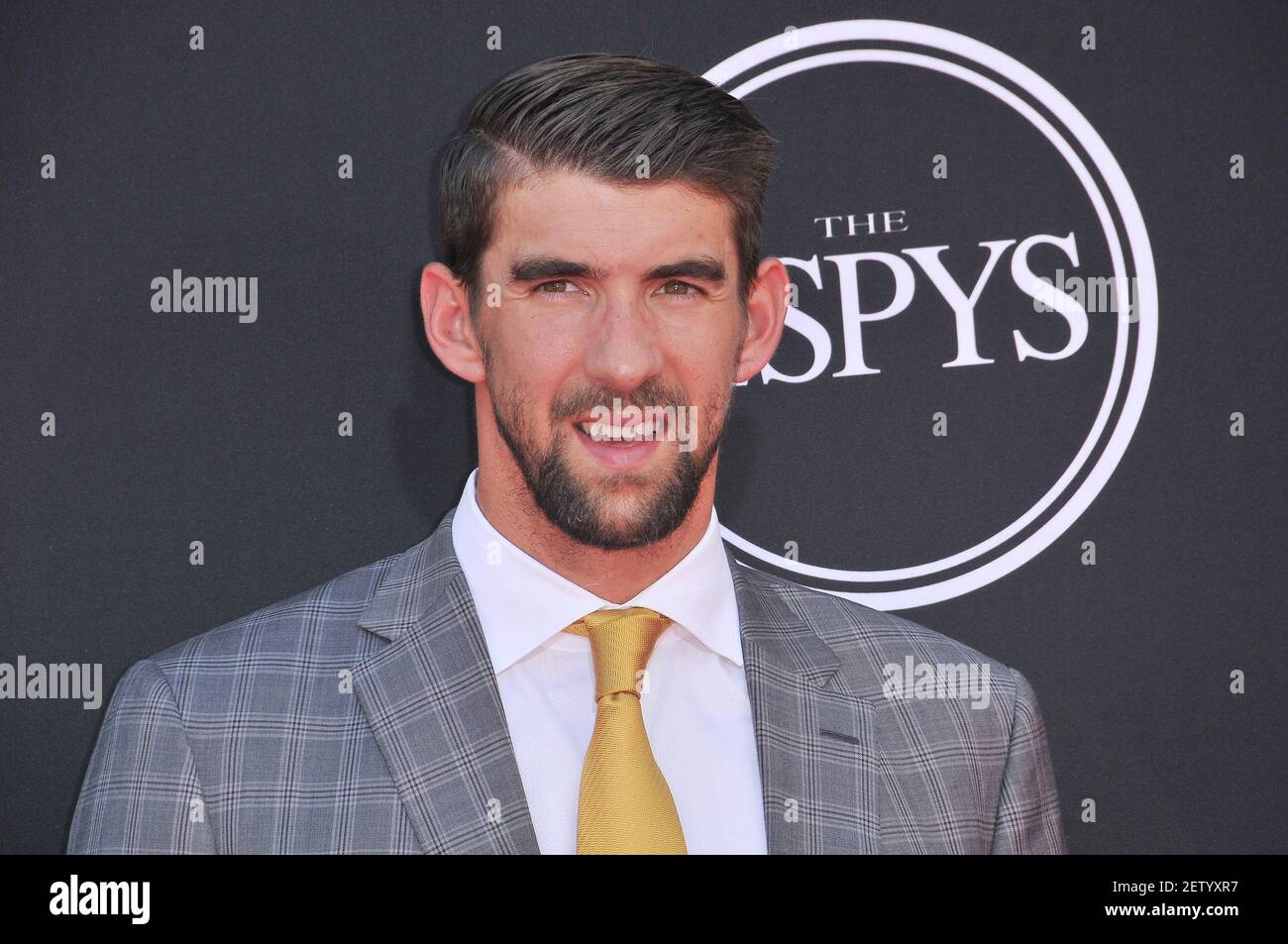Michael Phelps arrives at The 2017 ESPYS held at the Microsoft Theater ...