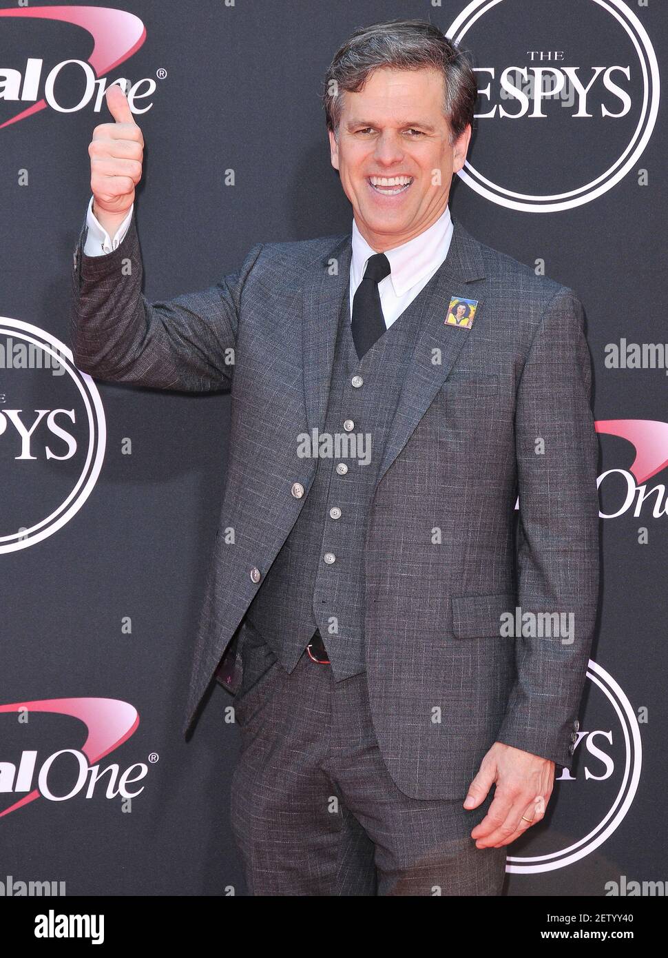 Timothy Shriver arrives at The 2017 ESPYS held at the Microsoft Theater ...