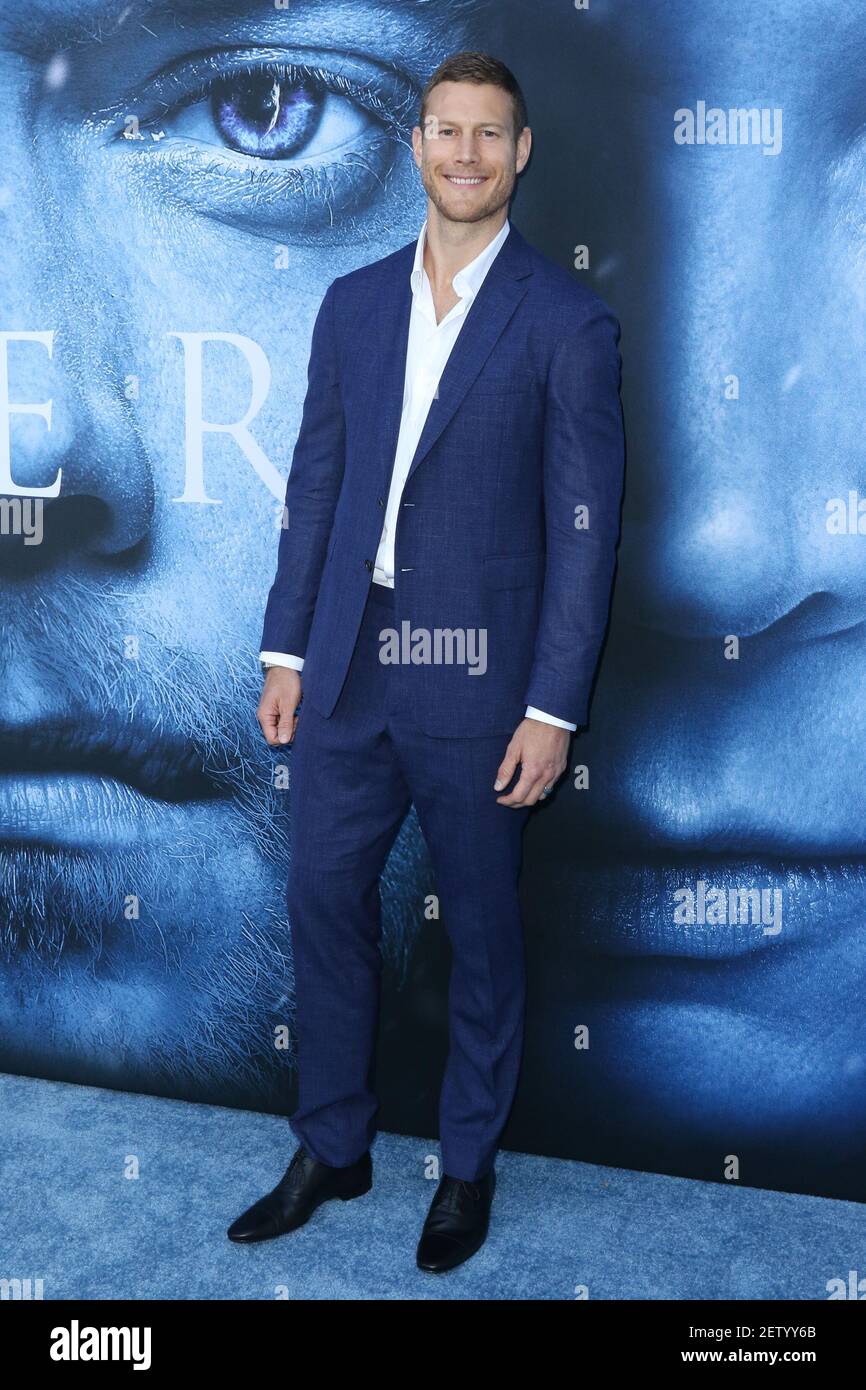 Actor Tom Hopper at the Los Angeles Premiere for The Seventh Season Of ...