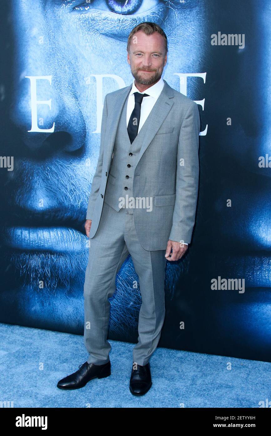 Actor Richard Dormer at the Los Angeles Premiere for The Seventh Season ...