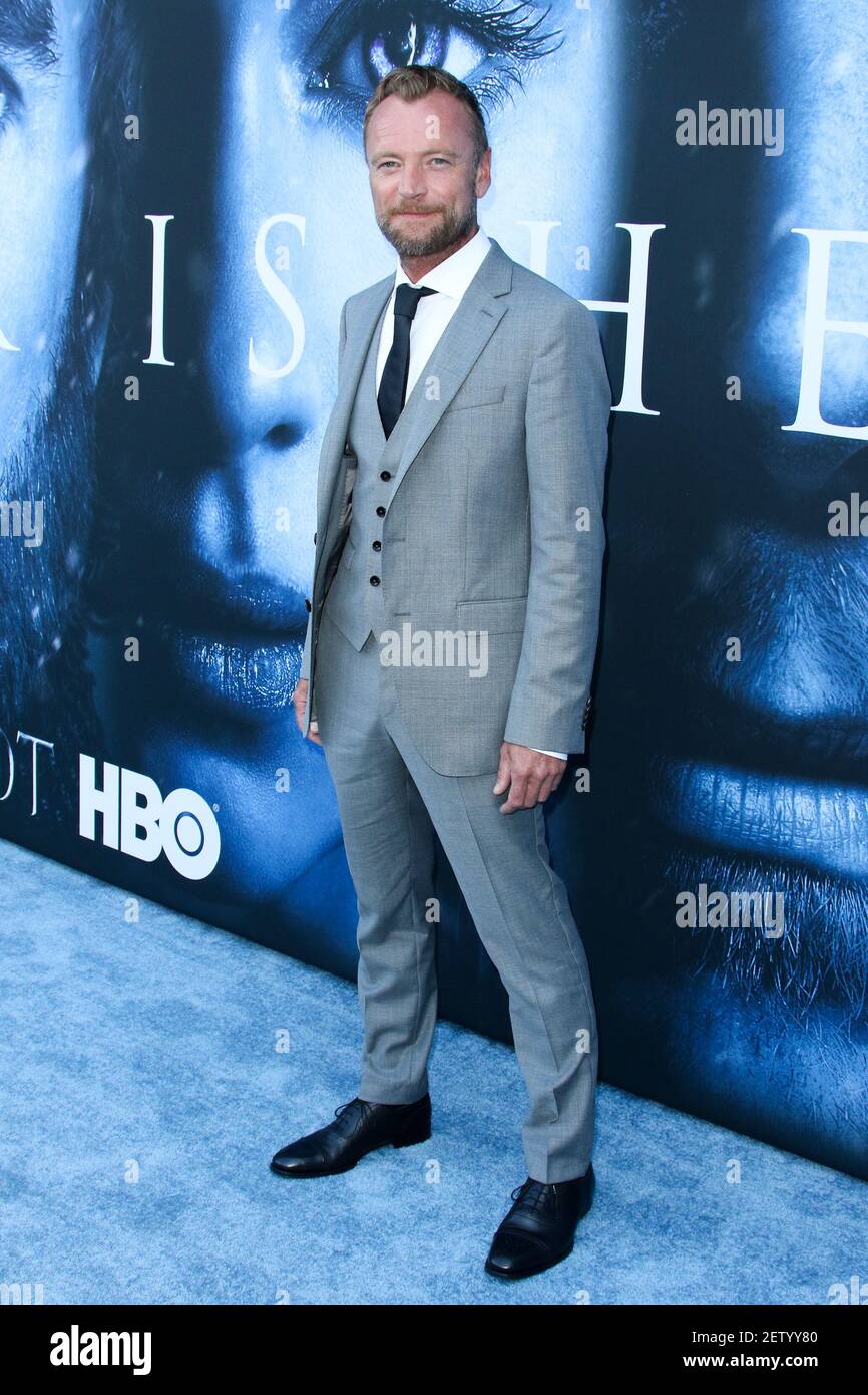 Actor Richard Dormer at the Los Angeles Premiere for The Seventh Season ...