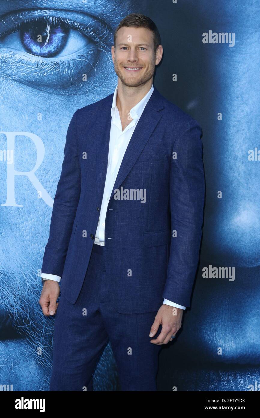 Actor Tom Hopper at the Los Angeles Premiere for The Seventh Season Of ...